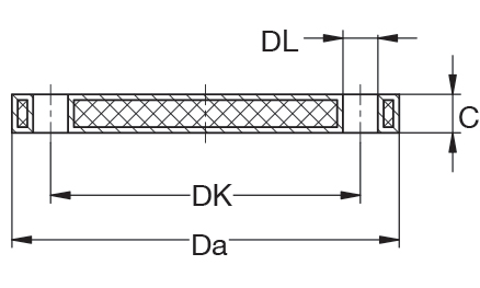 אוגן עיוור מצופה שחור ISO/DIN 2501 PN16/10 - פלסאון פתרונות חיבור